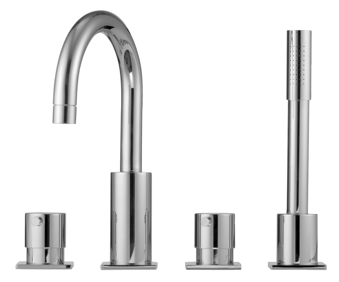 MORA INXX 4-hålsblandare - Kranar för kök och badrum